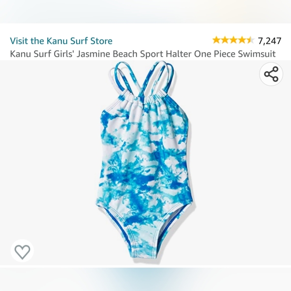 Kanu Surf | Swim | Nwt Kanu Surf Girls Swimsuit | Poshmark